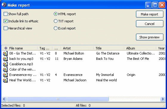 Edit ID3v1, v2 tag fields (Artist, Album, Year), audio editor download