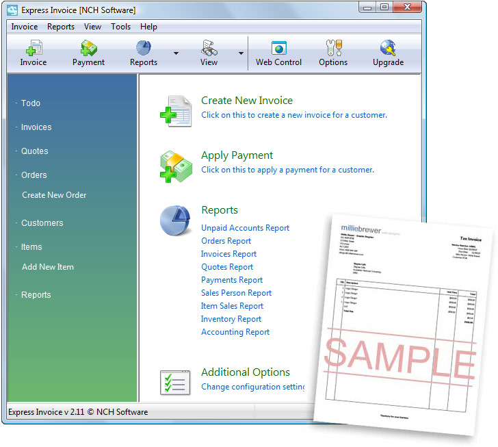 Express Invoice Invoicing Software 3 19 Freeware Download