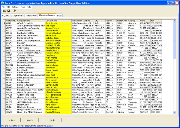 DataPipe 3 9 Screenshots