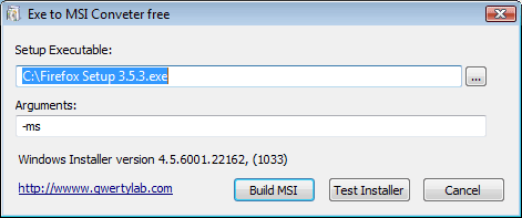 How to convert exe to msi? what is MSI?