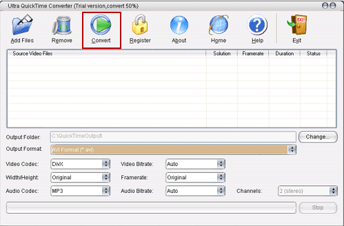 How to convert M4V file, such as m4v to DivX/ Xvid/ VCD step by step?