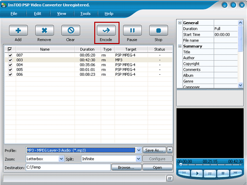 How to convert movie to PSP MPEG4(MP4) and put movie on your PSP step ...