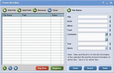 How to Edit, Add or Delete ID3 TAGs with Power ID3 Editor? - User Guide