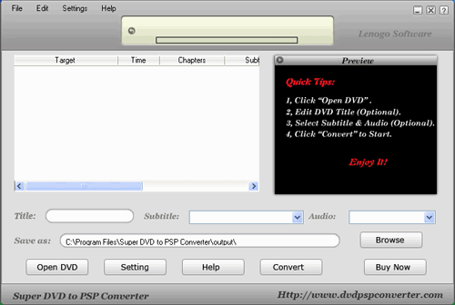 How to play DVD on PSP and watch DVD movie on PSP step by step?