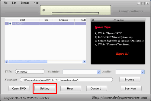 How to play DVD on PSP and watch DVD movie on PSP step by step?