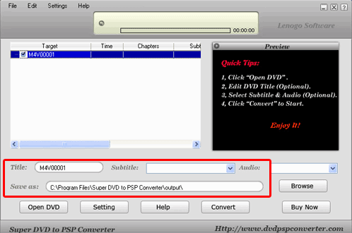 How to play DVD on PSP and watch DVD movie on PSP step by step?
